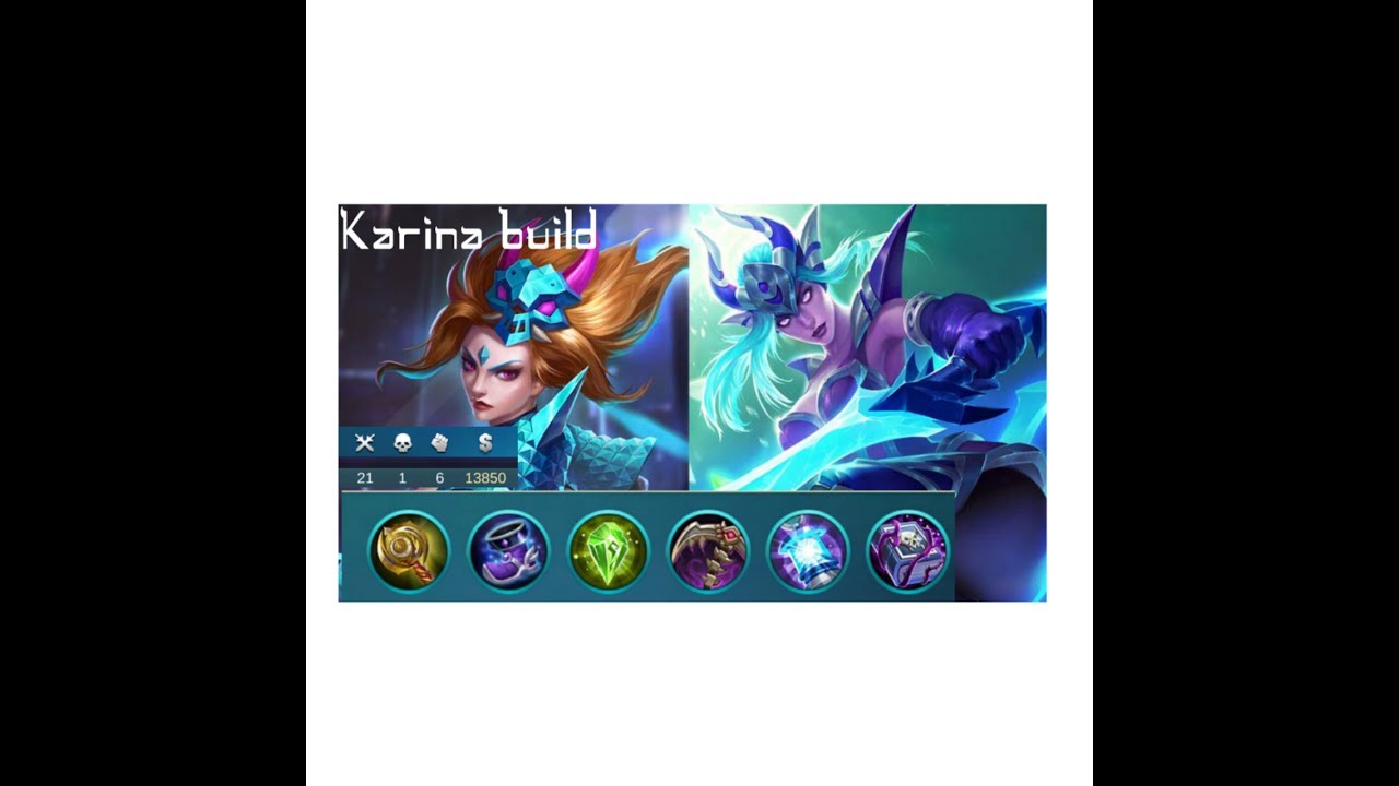 Mobile legend Karina gameplay - YouTube