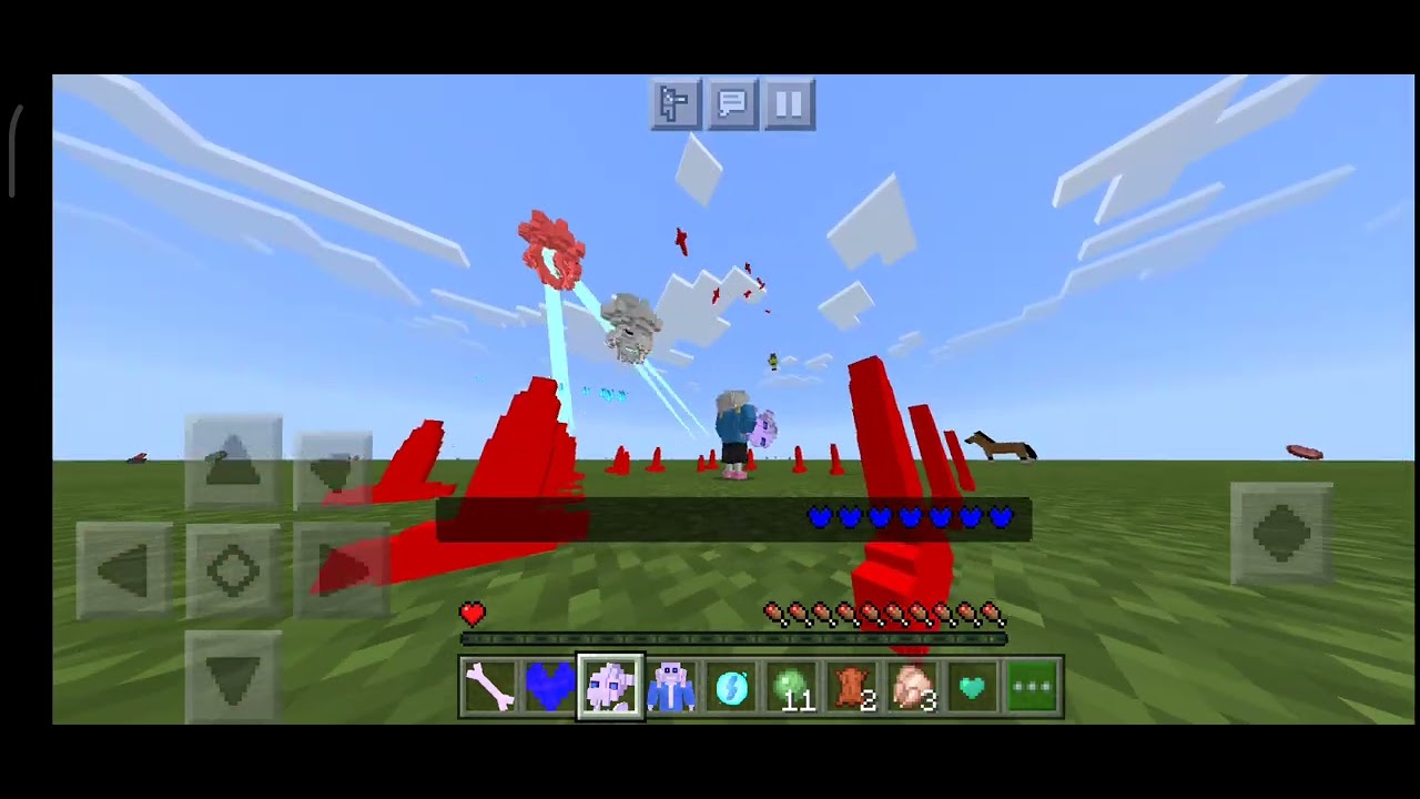 Sans Vs Chara Minecraft (sans morph) - YouTube