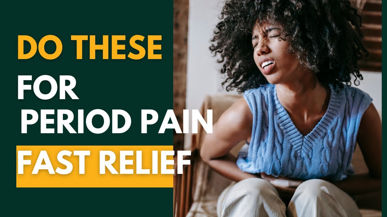 Best Exercises to Relieve Period Pain - YouTube