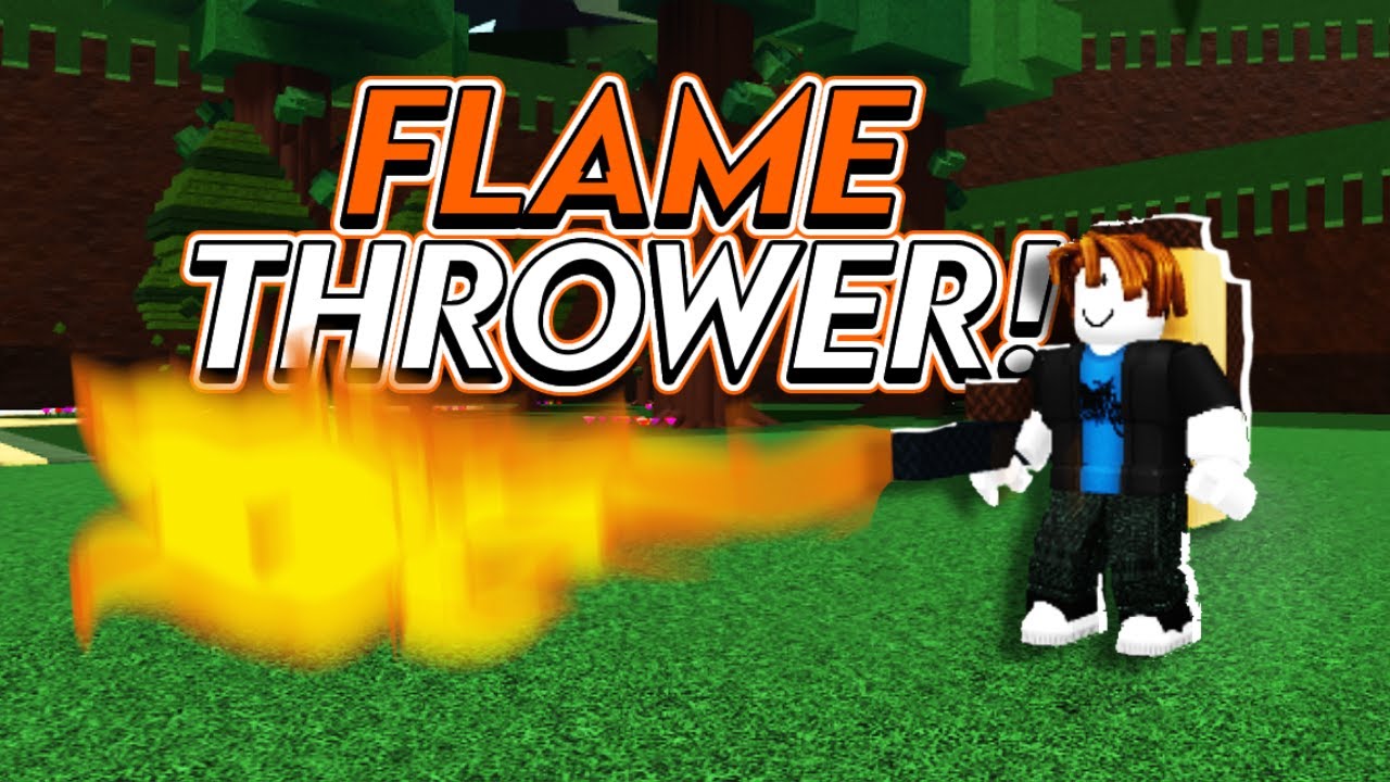 Como Hacer Un Flamethrower En Build A Boat For Treasure! - YouTube