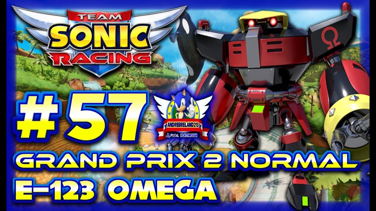 Team Sonic Racing PS4 (1080p) - Grand Prix 2 Normal with Omega - YouTube