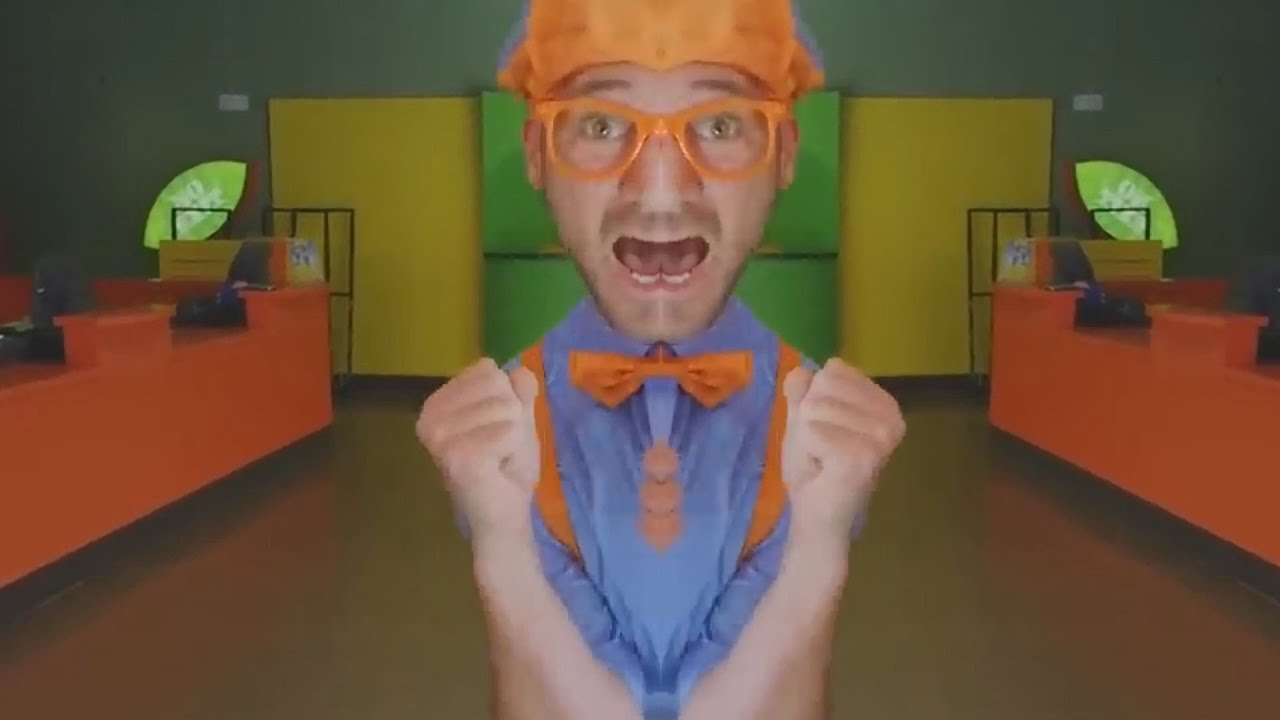 blippi takes a dump in your moms purse (YTP) - YouTube