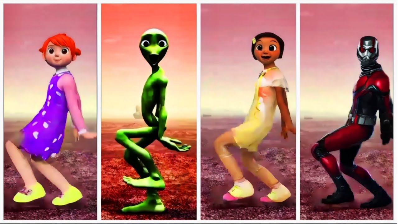 Dame Tu Cosita dance Coco Melon vs Alien vs Ant Man - YouTube