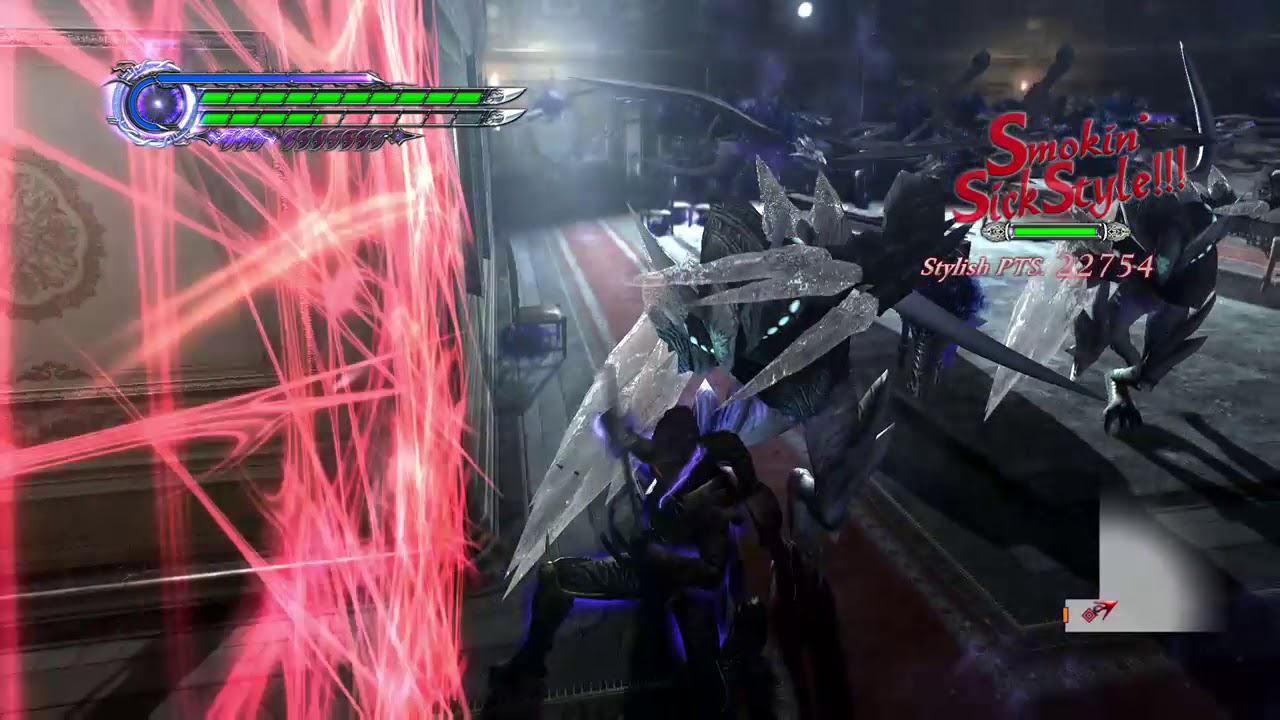 Devil May Cry 4 Special Edition - SSStylish Moment with Corrupt Vergil ...