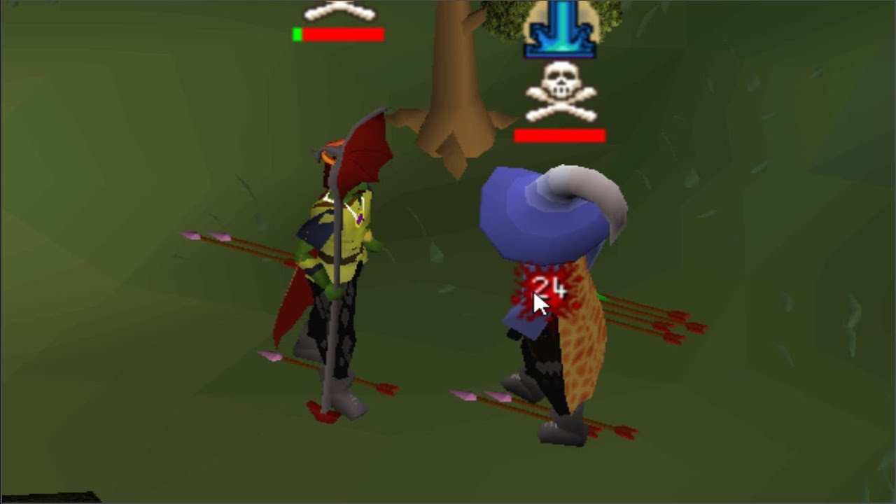 OSRS - Pking with the Dragon Halberd (77 Attack Pure) - YouTube