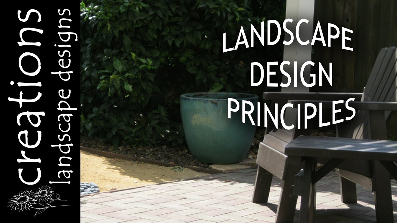 7 Landscape Design Principles (Updated) - YouTube