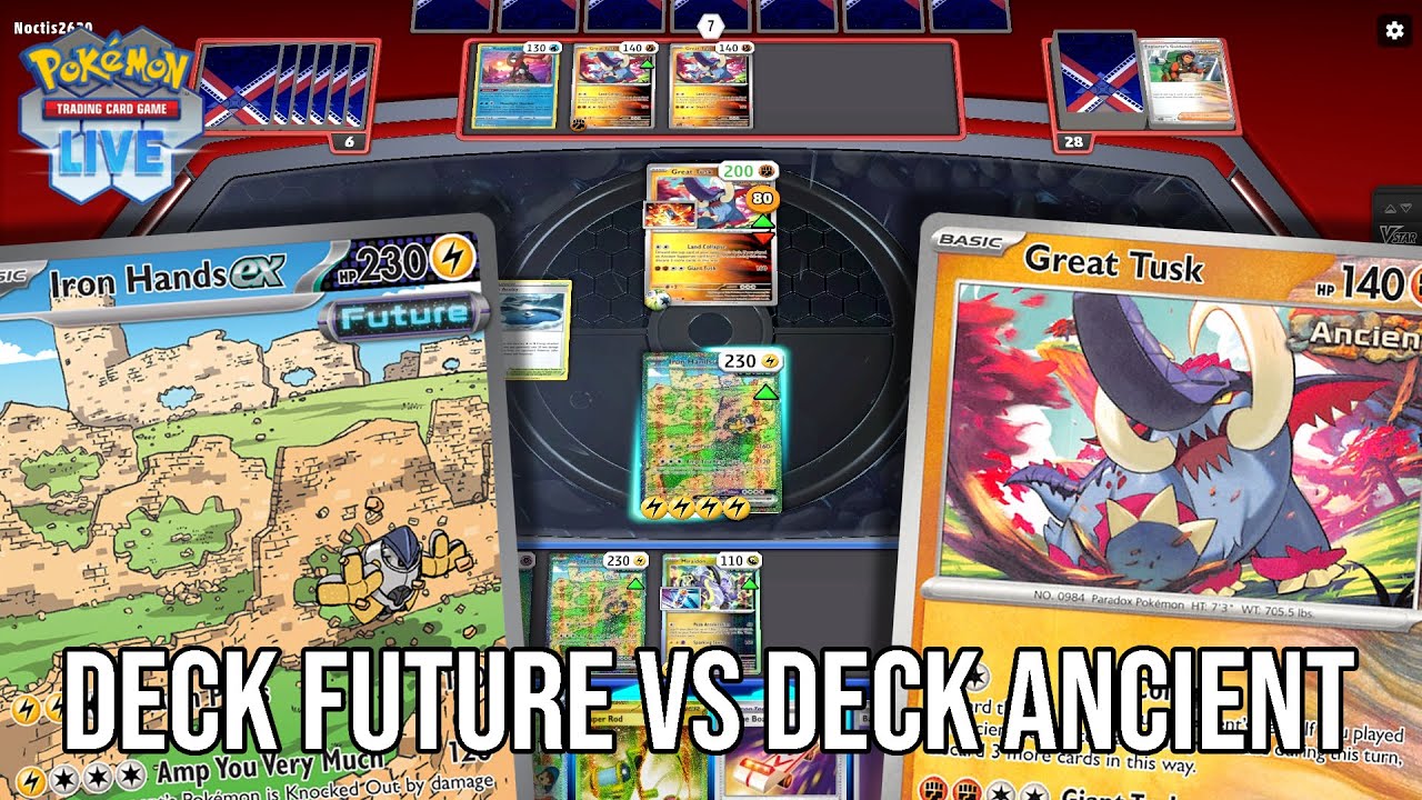 Deck Future VS Deck Ancient - Pokemon TCG Live Indonesia - YouTube