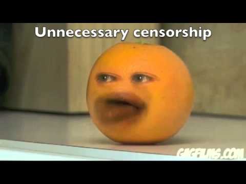 annoying orange [censored] - YouTube