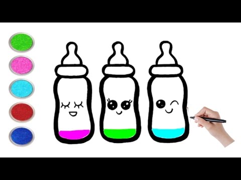 Battl drawing || How to draw beby feeder drawing video step by step ...