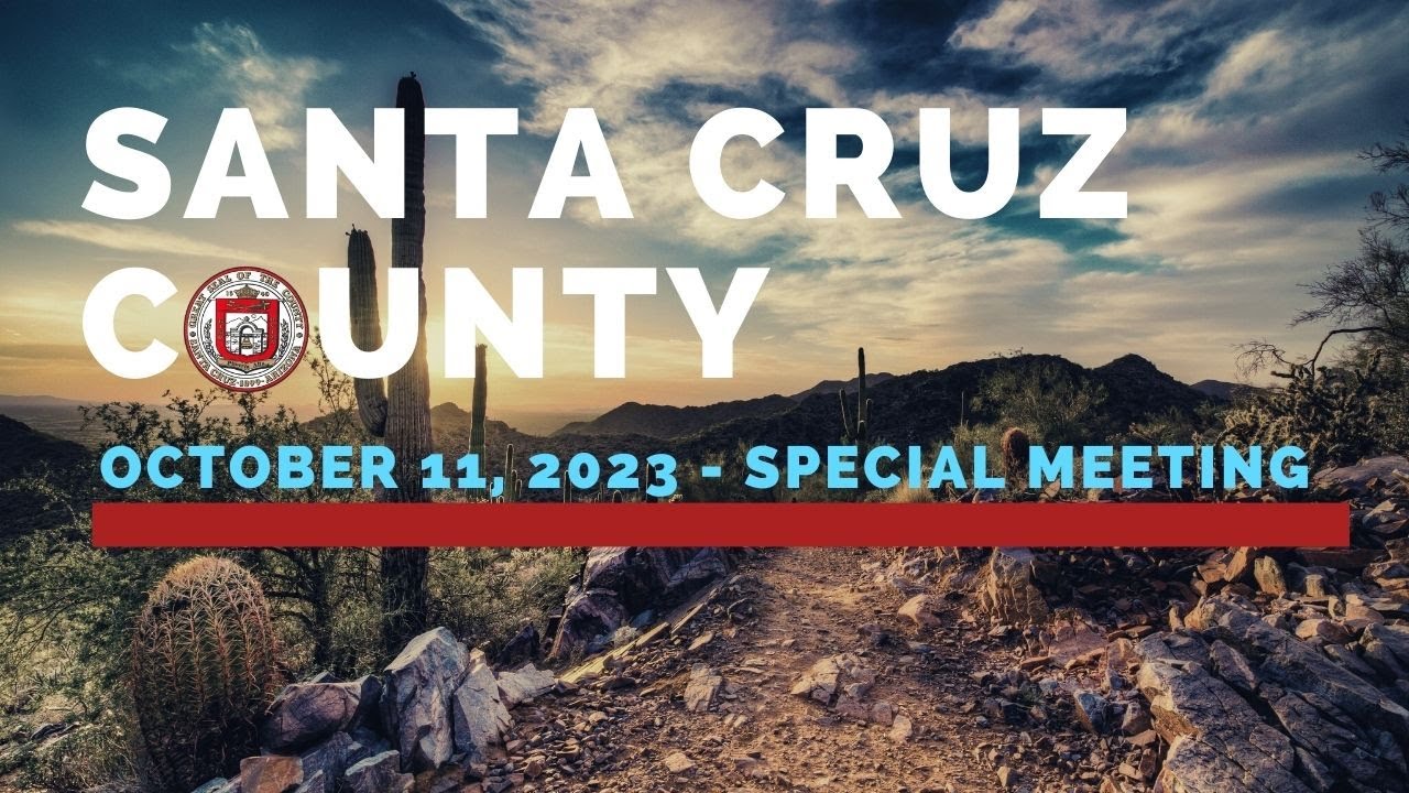 10/11/2023 SCC Board of Supervisors Special Meeting - YouTube