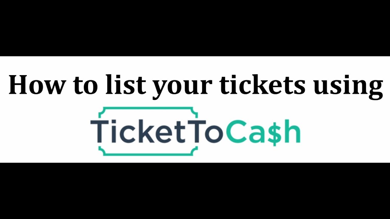 Listing Process - Mobile Transfer Ticket Type - YouTube