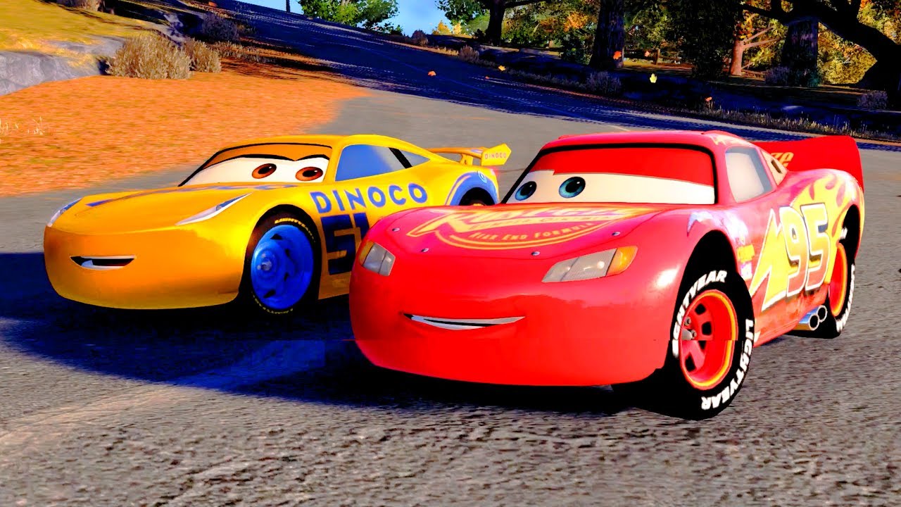 Cars 3 Driven to Win Prologue Race Simulator 3 Star Win - YouTube