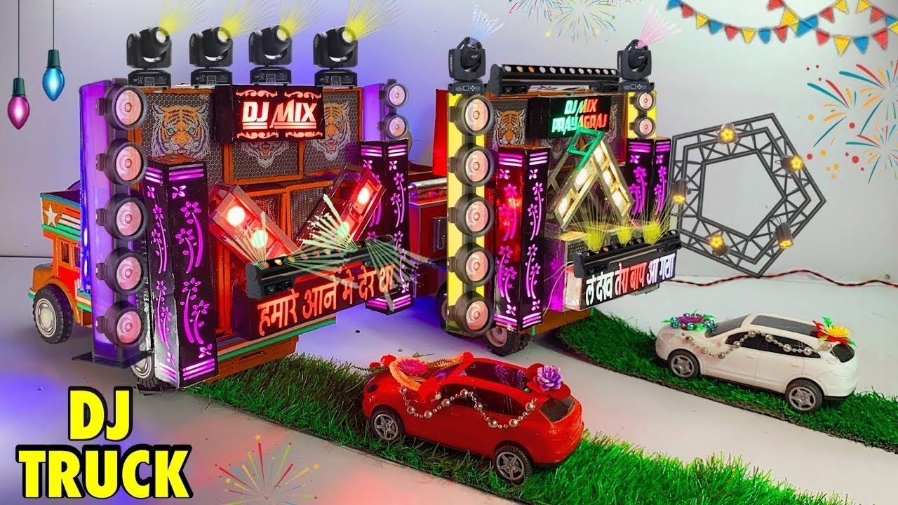 DIY Mini Wedding DJ Road Lights shaadi wala DJ | Creative DJ with ...