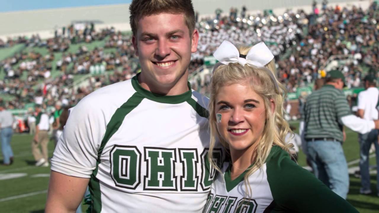 Ohio University Cheerleading Sibling Duo Story - YouTube