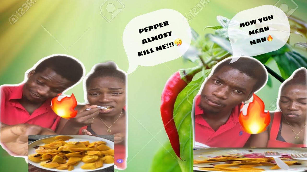 MANGO PEPPER POT CHALLENGE (I DARE YOU NOT TO TRY!!!) 🥵🤣🤣 - YouTube