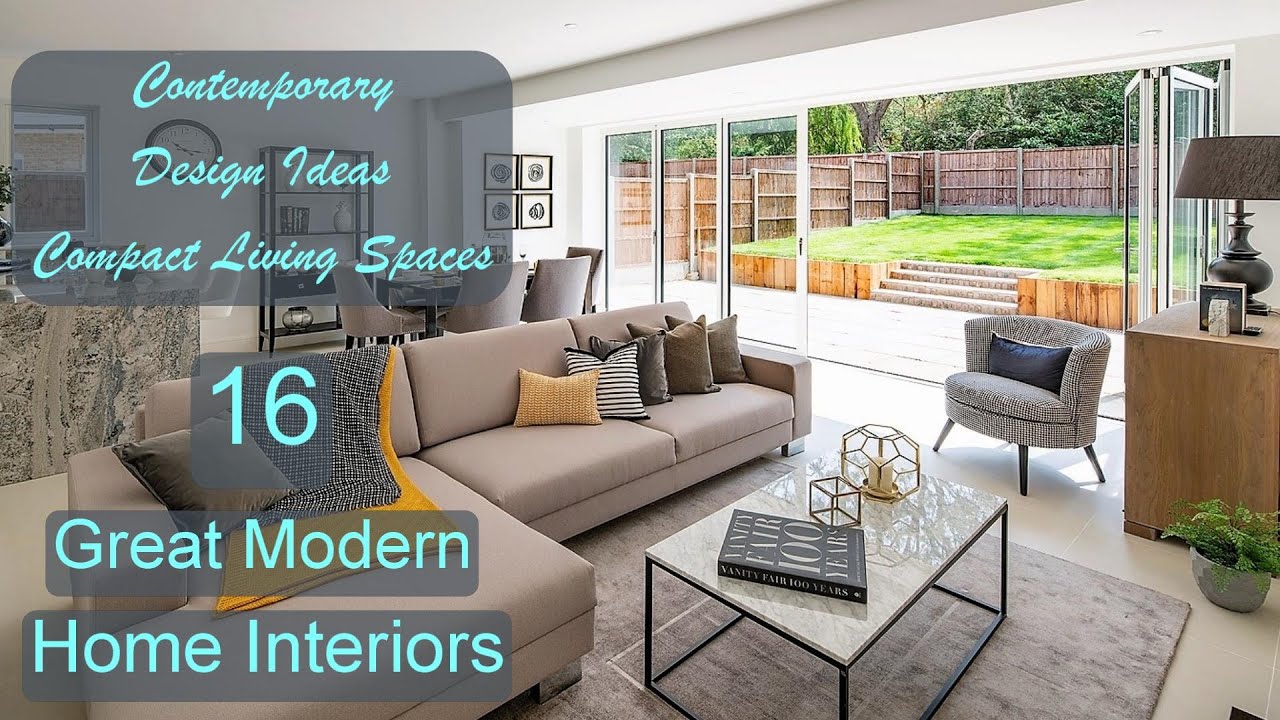 Contemporary Design Ideas / Compact Living Spaces | Great Modern Home ...