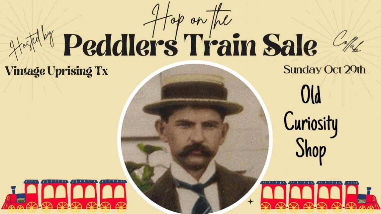Hop On the Peddlers Train Sale Collab - YouTube
