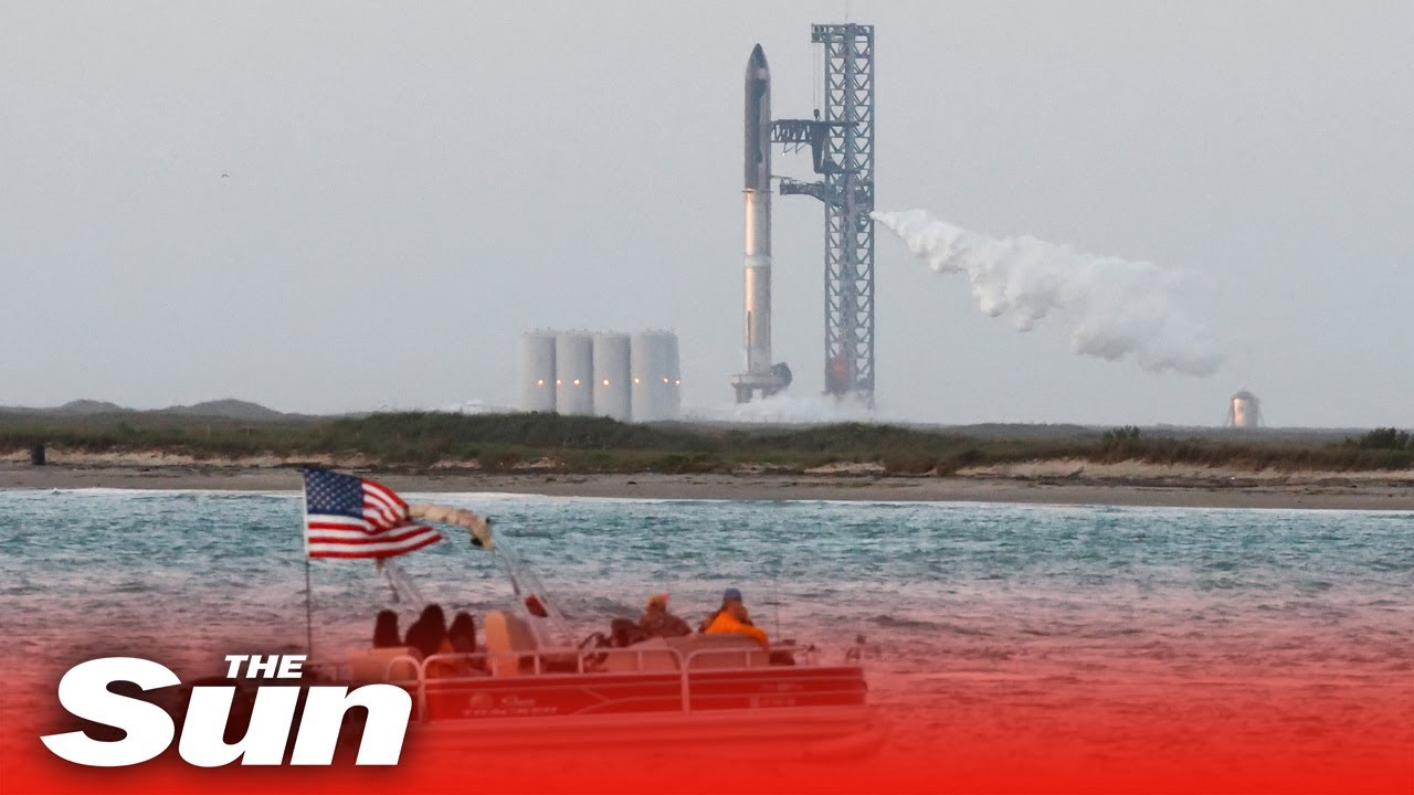 WATCH LIVE: SpaceX's Starship rocket sent to orbit for the first time ...