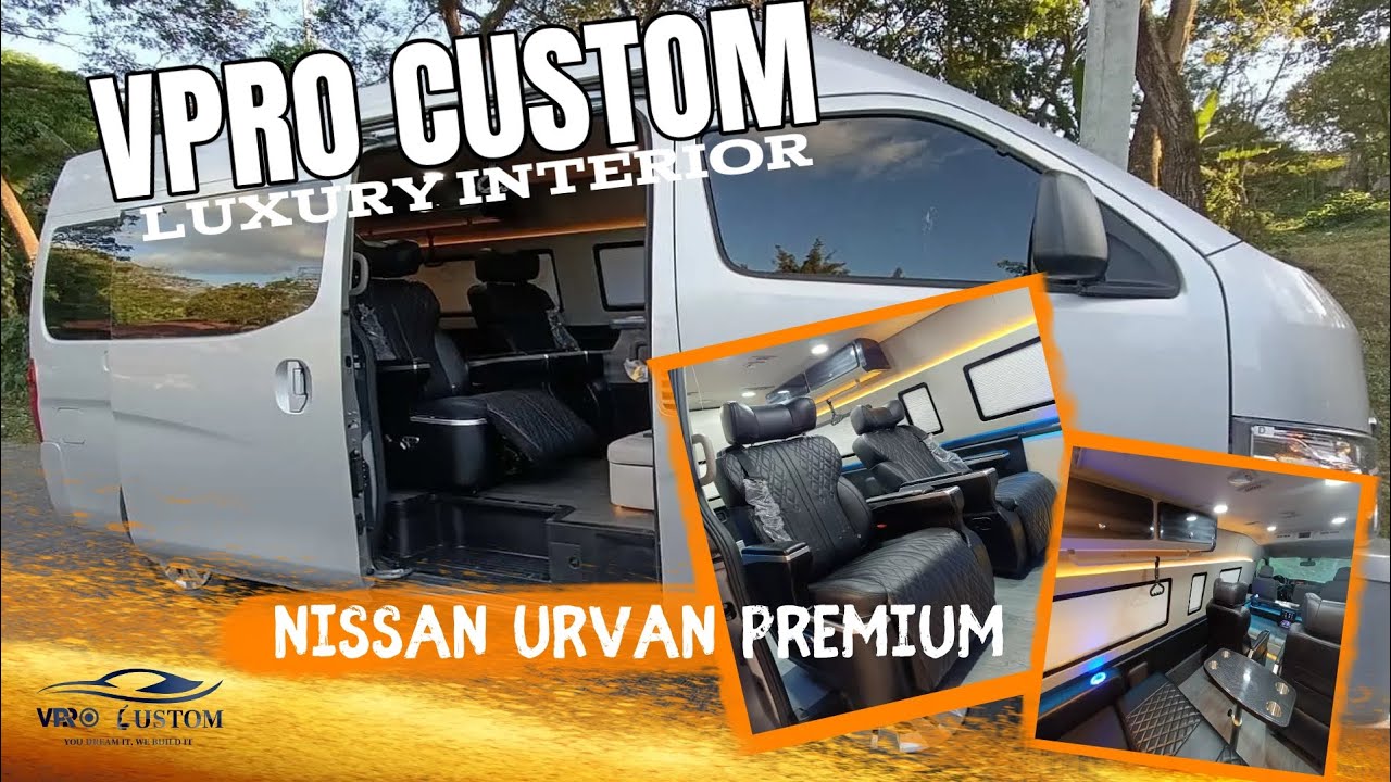 NV350 Newest Trend Luxury Interior of VPRO Custom - YouTube