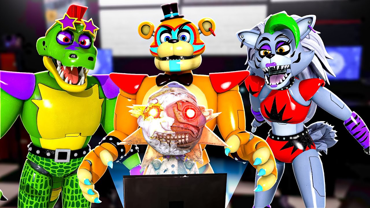 FNAF Security Breach BUT in REAL LIFE!? REACT with RUIN ECLIPSE - YouTube