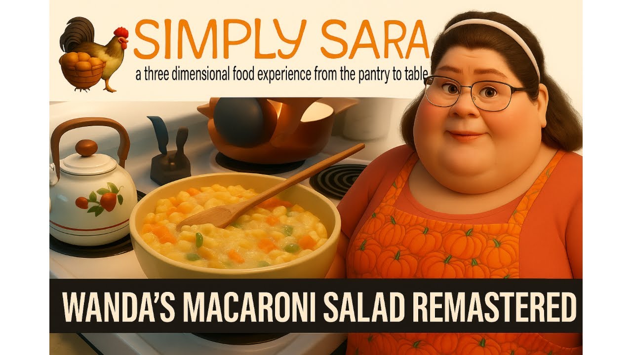 Wanda’s Macaroni Salad REMASTERED | Simply Sara - YouTube