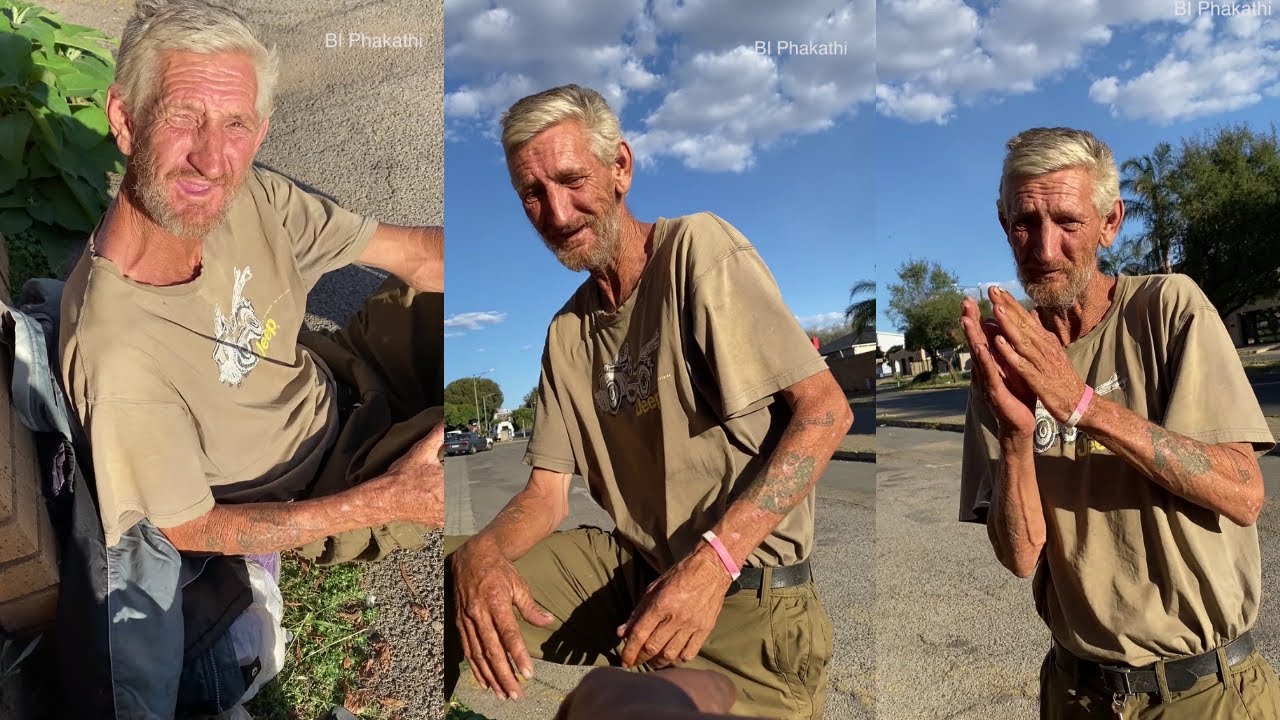 Hungry Homeless Man Got Extra Cash For His Honesty with Wallet - YouTube