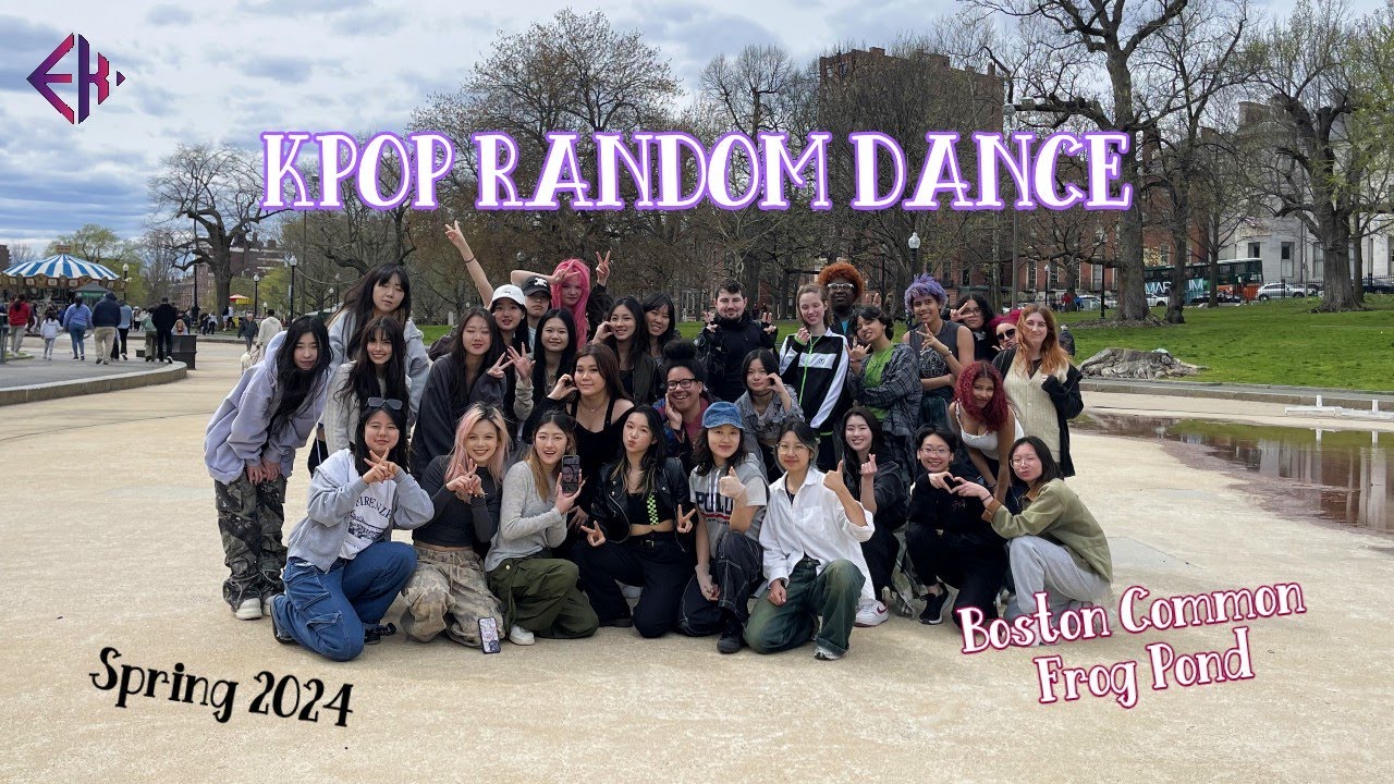[KPOP IN PUBLIC] KPOP RANDOM DANCE - Boston Common Frog Pond Spring ...