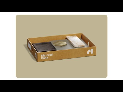 Material Bank - Specify 40000+ samples from 400+ brands. One site. One box. Delivered the next day.