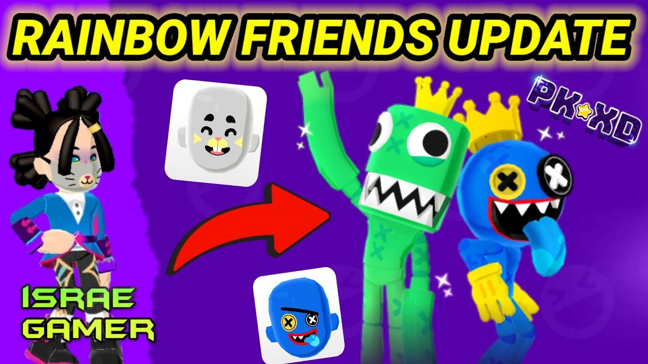 RAINBOW FRIENDS UPDATE IS COMING TO PKXD😱🤩 - YouTube