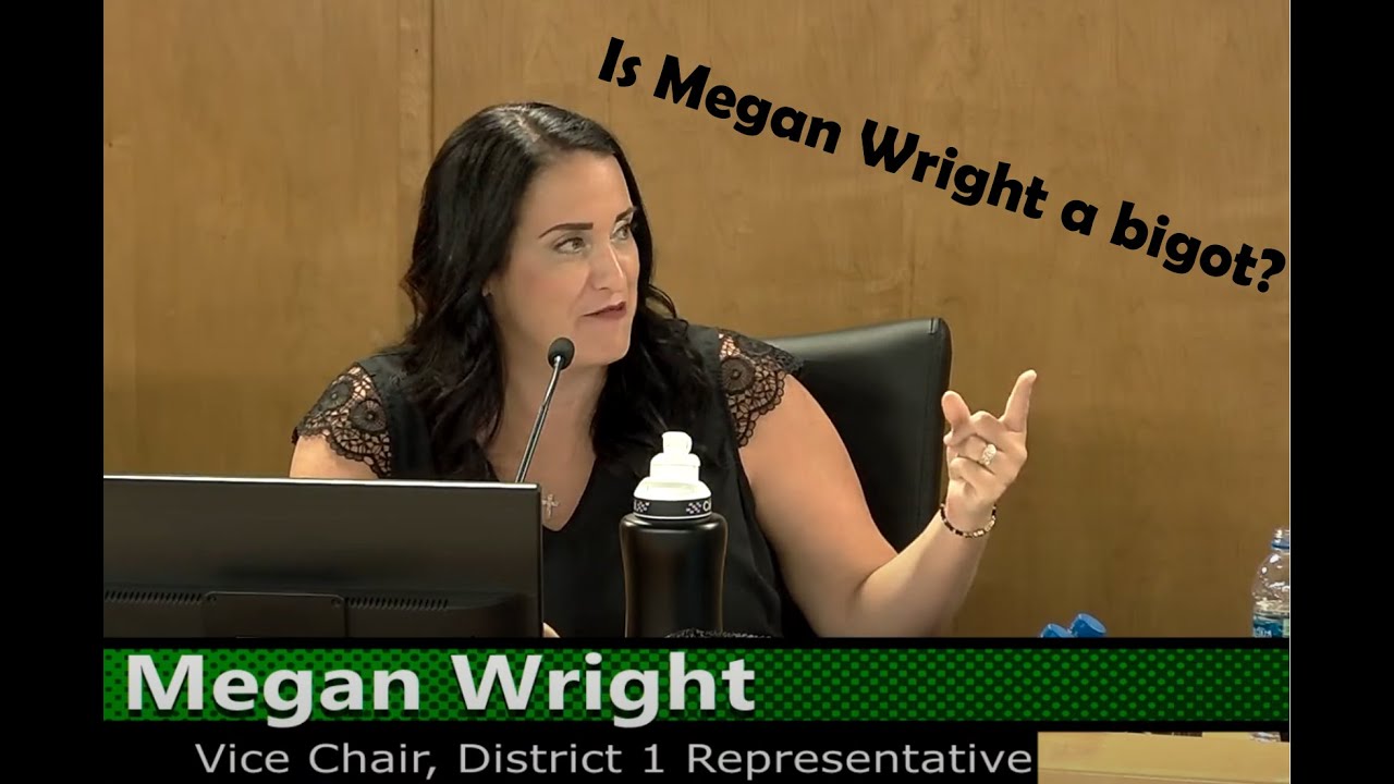 Is Megan Wright a bigot? - YouTube