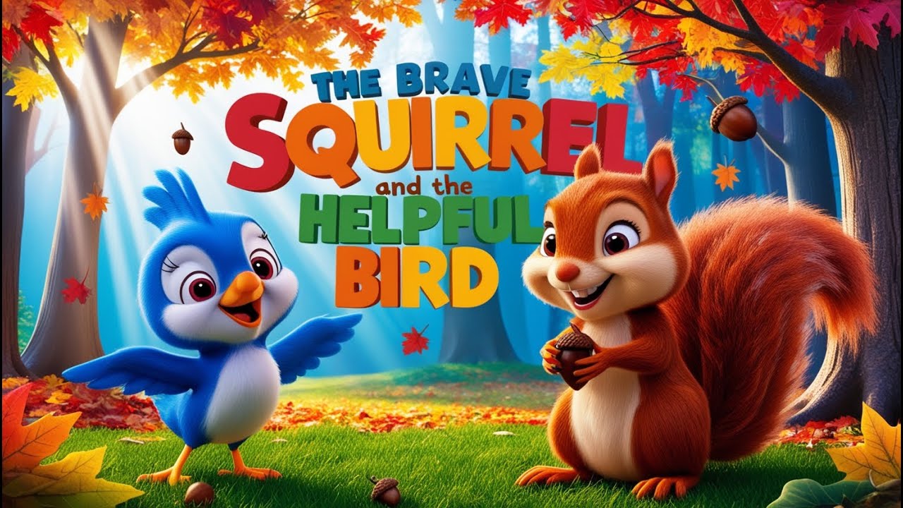 The Brave Squirrel and the Helpful Bird #kidsentertainment ## ...