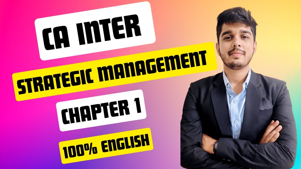 SM Chapter 1 Part1/2 || CA Inter || New Syllabus || May/Nov 2024 || 100% English - YouTube