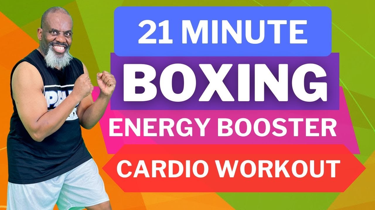 21-Minute Cardio Boxing Workout for Fast Fat Burn and Energy Boost ...