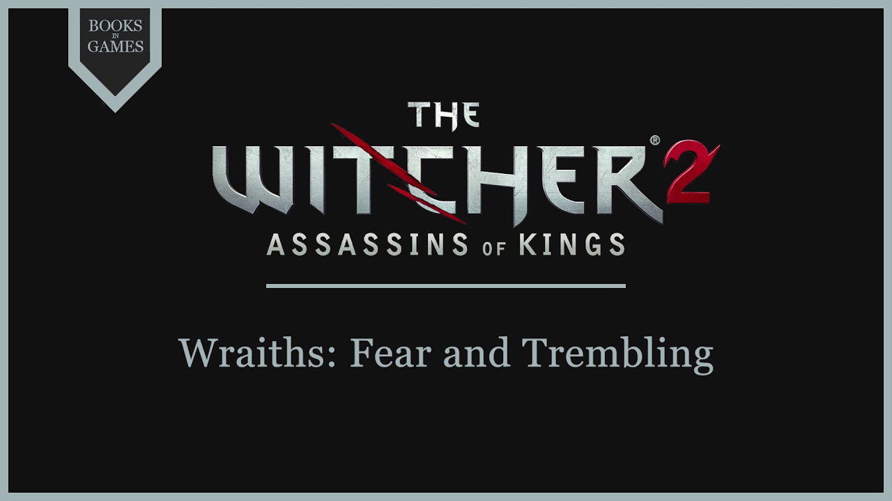 Witcher Lore - Wraiths: Fear and Trembling - YouTube