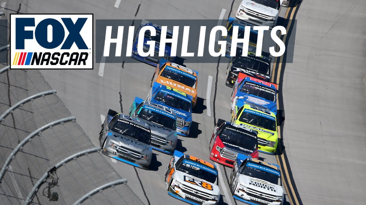 Chevy Silverado 250 at Talladega | NASCAR ON FOX HIGHLIGHTS - YouTube