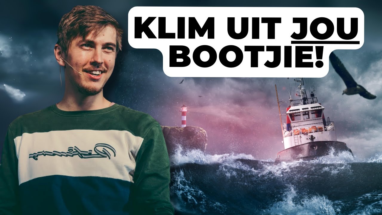 Antwoord Jesus se roepstem – Klim uit jou bootjie (Chris van Schalkwyk ...