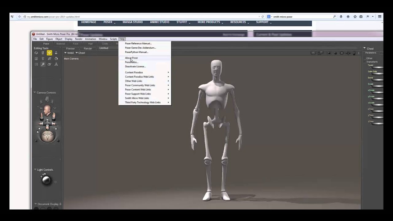 Installation Advanced Figure Manager 2 POSER 2012 - YouTube