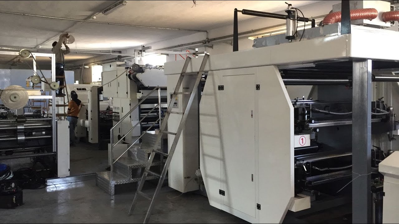 ZNEP ZD F350Q with inline 4 color printing --Nanjing Zono Machine - YouTube