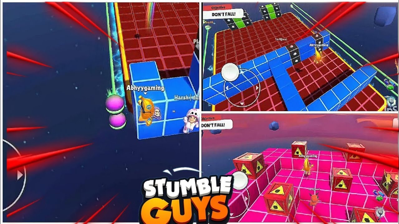 Stumble Guys Legendary Block Dash skills and Failures - YouTube