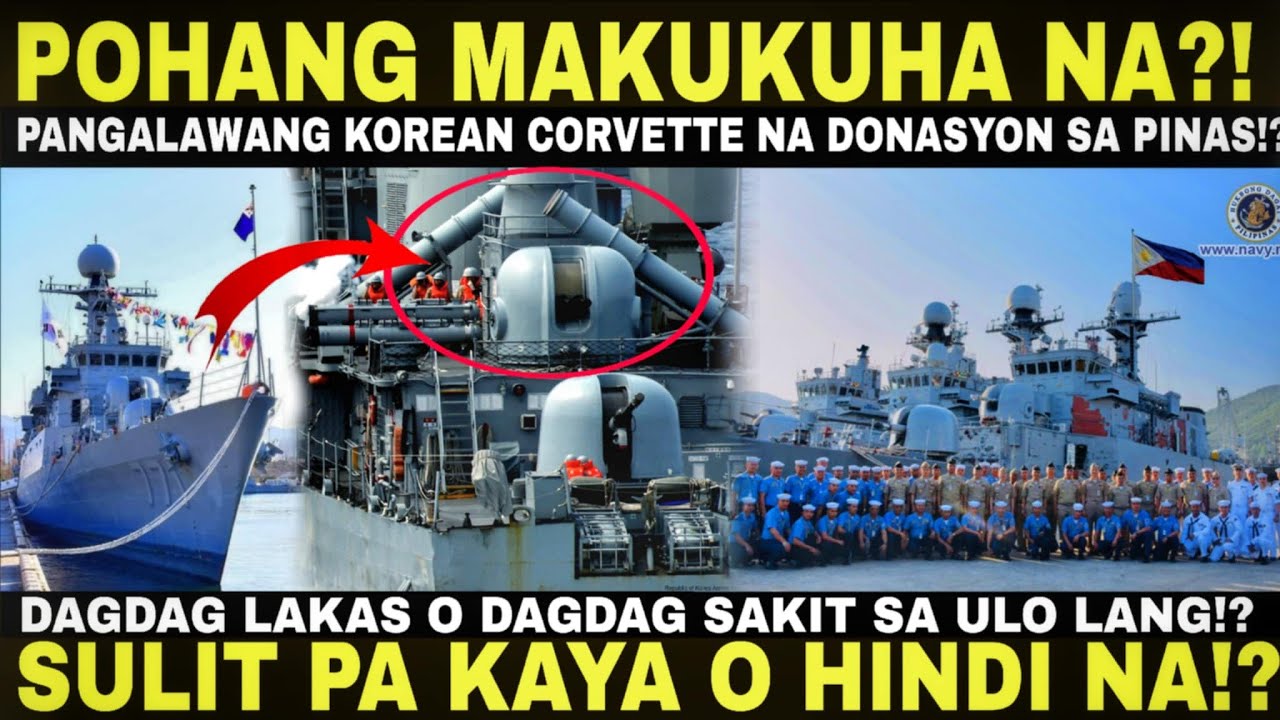 Nasaan na ang 2nd Pohang-Class Corvette para sa Philippine Navy ...