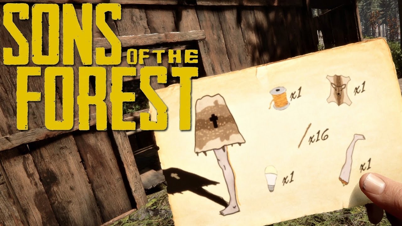 Sons Of The Forest Rezepte