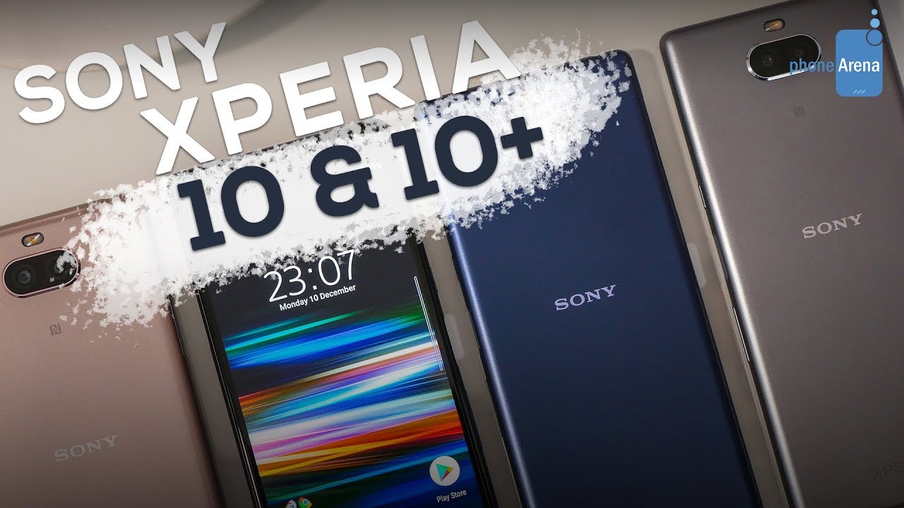 Sony Xperia 10 and 10 Plus Hands-On - YouTube