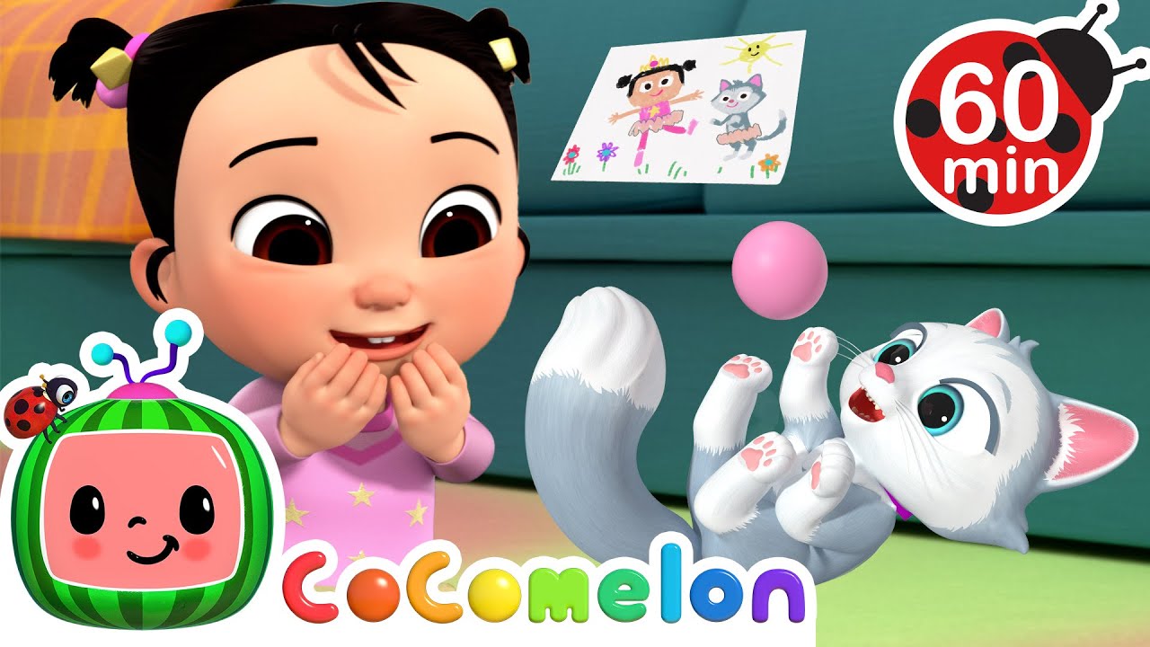 CeCe's Kitty Cat Play Song! 🎵🐈 | Sing Along Songs for Babies ...