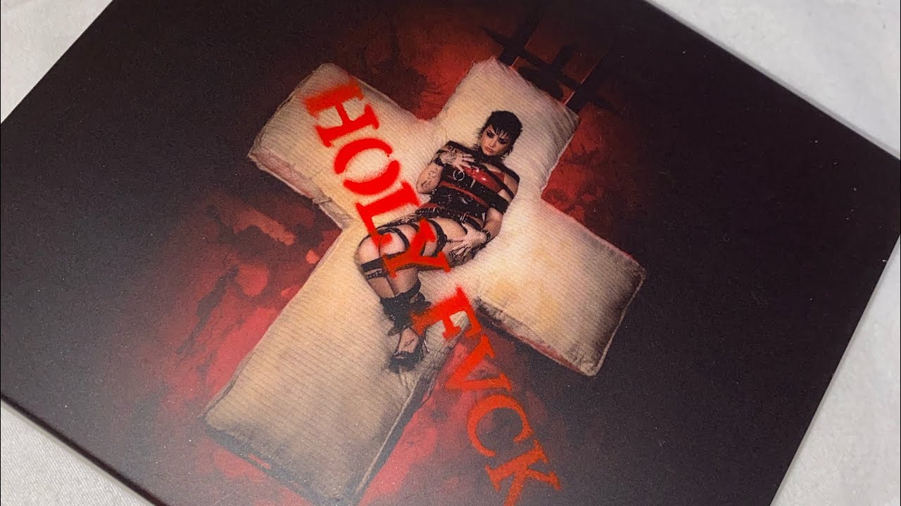 Demi Lovato - Holy Fvck | CD with Spray Painted O-Card + Signed Insert ...