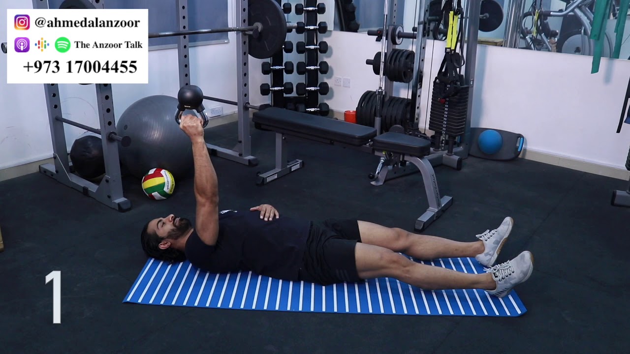 Shoulder clock exercise - YouTube