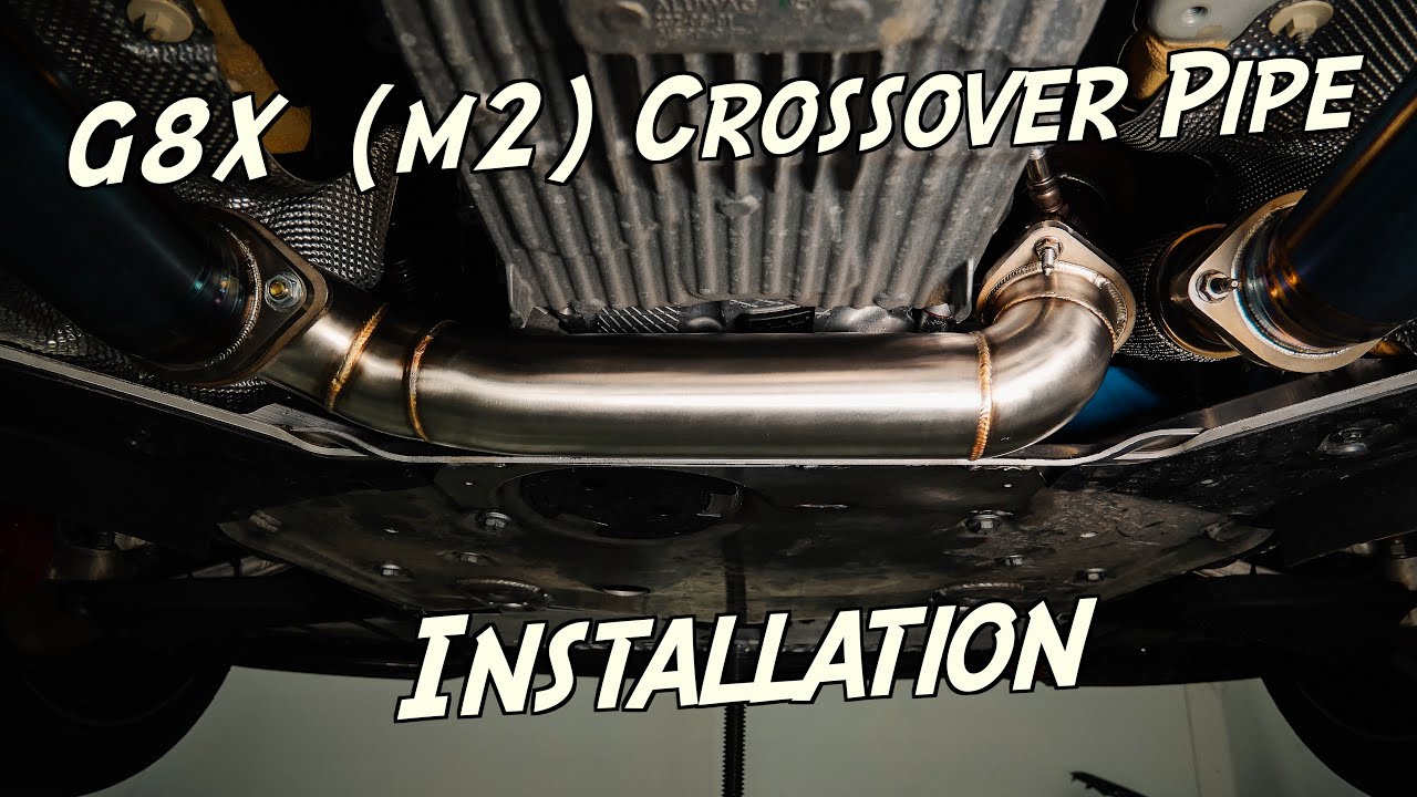 G8X Crossover Pipe Install - YouTube