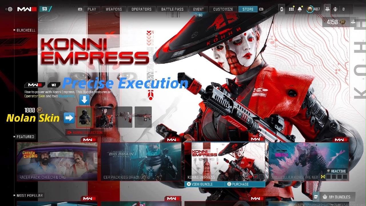 modern warfare 3 Konni Empress Bundle and BONUS (Precise Execution ...