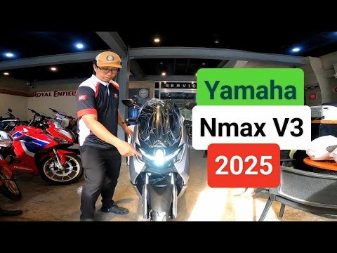 Yamaha Nmax V3 2025 SRP 155,900 | Review Specs Demo Sound Check | Kirby ...