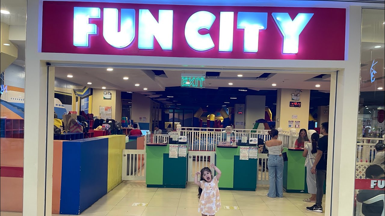 FUN CITY||vertis north beside trinoma 🎨🎠🎡🧸🛴 - YouTube