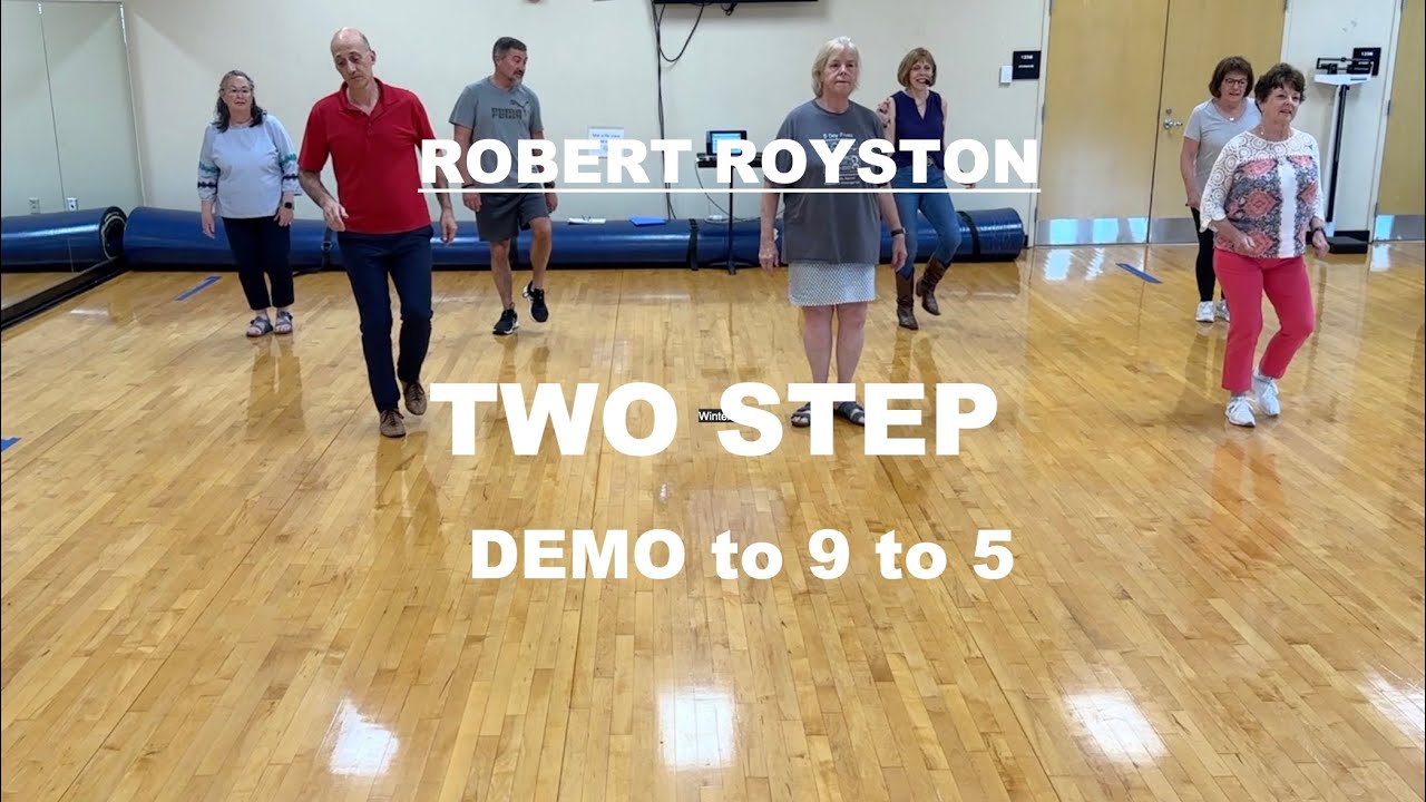 Two Step Line Dance to 9to5 by. Dolly Parton - YouTube